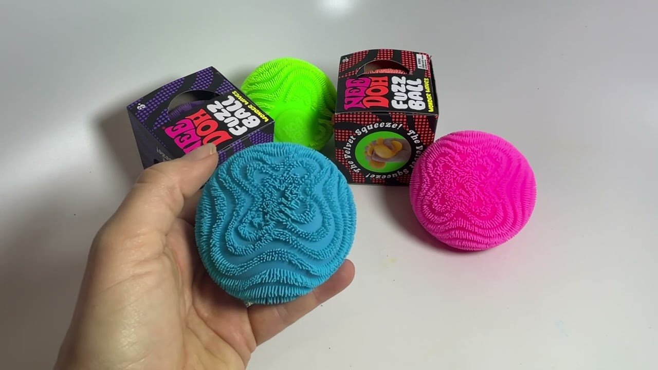 NeeDoh Fuzzball Stress Ball - Needoh
